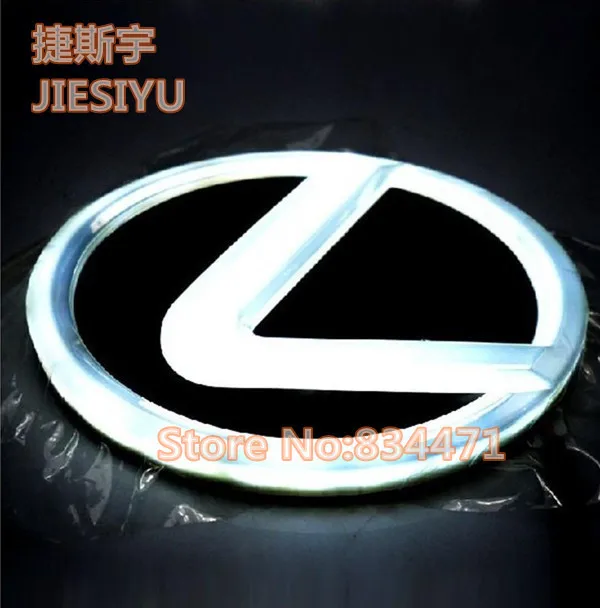 Free Shipping Car Badge Light Logo Emblems 4D Auto Car LED Lights For ...