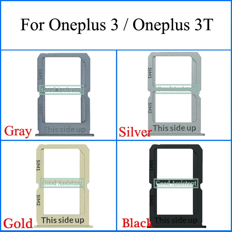 For Oneplus 3 3T 1+ 3 A3000 A3003 A3010 Sim Tray Micro SD Card Holder ...