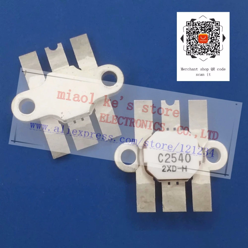 パワートランジスタ2sc2540 c2540 100% オリジナル13.5v 35v 10a 40w 175mhz T 40E ...