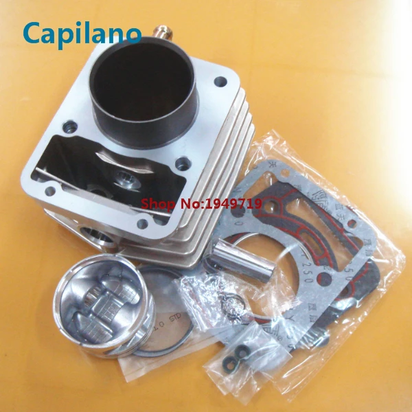 Motorcycle Cylinder Block Engine Block Kit With Psiton Lv200 Cg200 ...