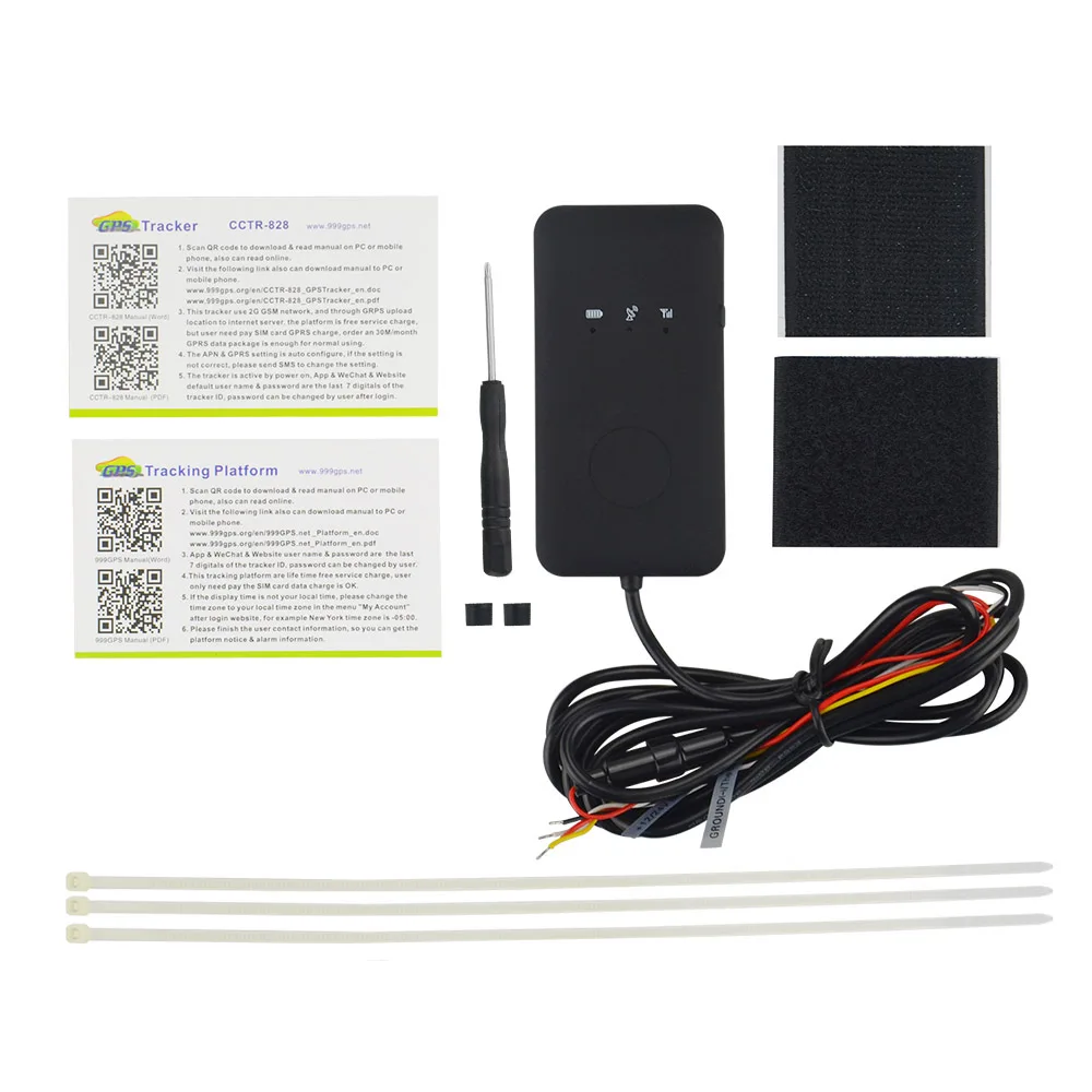 Car GPS Tracker CCTR 828 Vehicle Locator Waterproof 9 40V Voltage Built ...