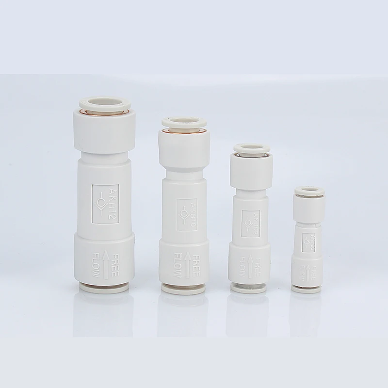 Pneumatic Straight One Way Connector Tube Air Quick Connector Ffitting ...