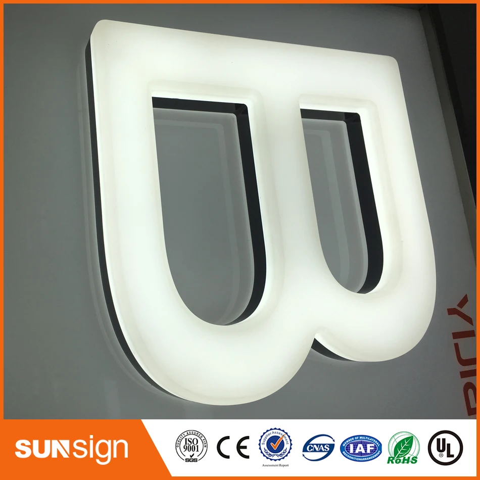 Led Letter Signs With Stainless Steel Frame - Electronic Signs - AliExpress
