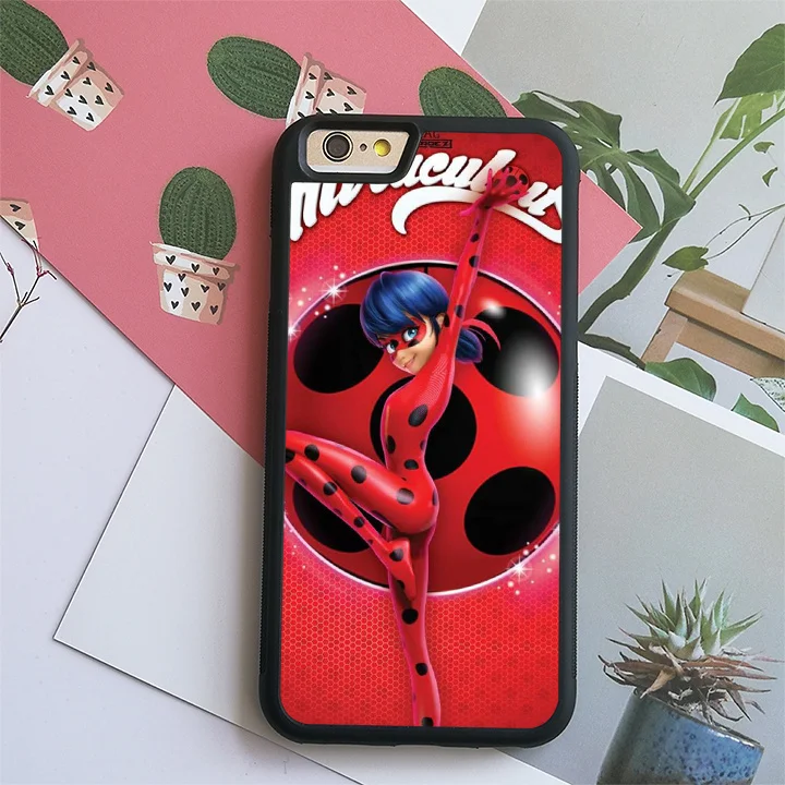 SKEROS miraculous ladybug (22) cover cell phone case for iphone X 4 4s ...