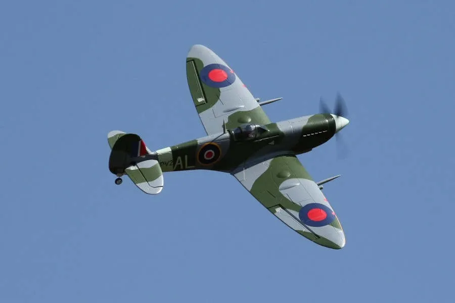 Fms 800 MM / Mini Warbird Spitfire V2 PNP Duralble EPO échelle Radio ...