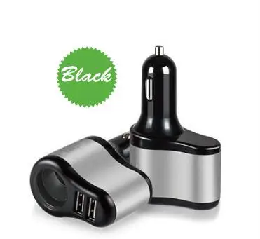 Auto styling Dual USB car charger metal style for VW Volkswagen Golf ...