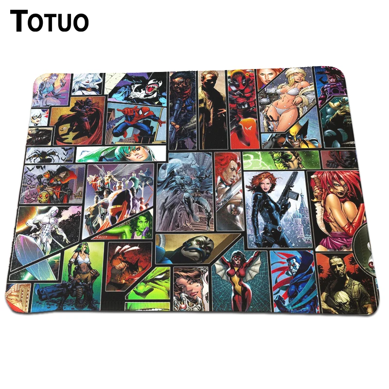 Direct selling marvel Animation Mouse Pad Notebook Computer Mouse Mat ...