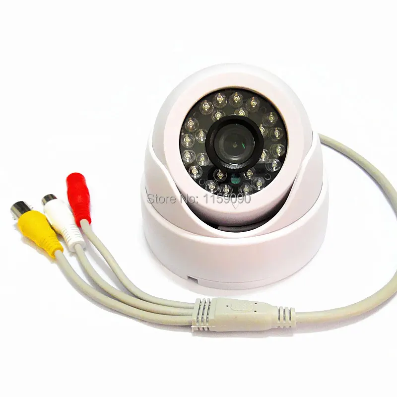 1/3" 700TVL Sony CCD IR Color Security CCTV Camera with Audio + 3.6mm ...