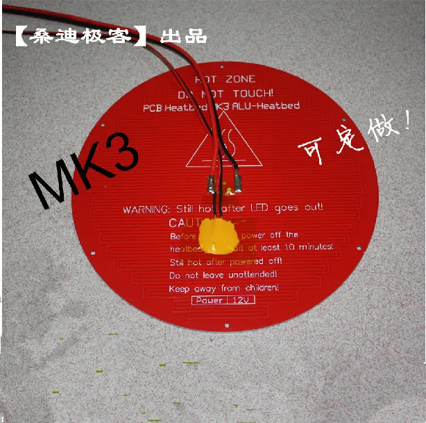 How to wire SMD Thermistor on MK3 heatbed? : r/3Dprinting