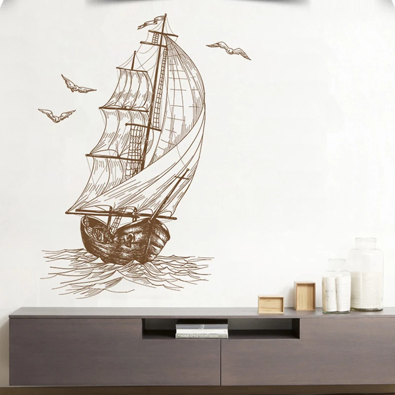 Sailboat Wall Decal