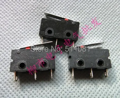 10PCS-MICROSWITCH-LIMIT-SWITCH-3pin-N-O-N-C-MICRO-SWITCH-5A-125V-3A ...
