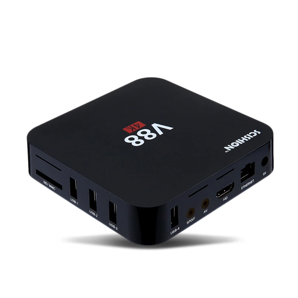 Best Price SCISHION V88 TV Box 1GB DDR3 RAM 8GB Rockchip 3229 Quad Core ...
