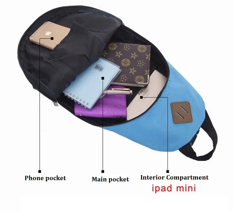 Trendy Unisex Rainbow Pride Cross-Body Backpack - Queerks™