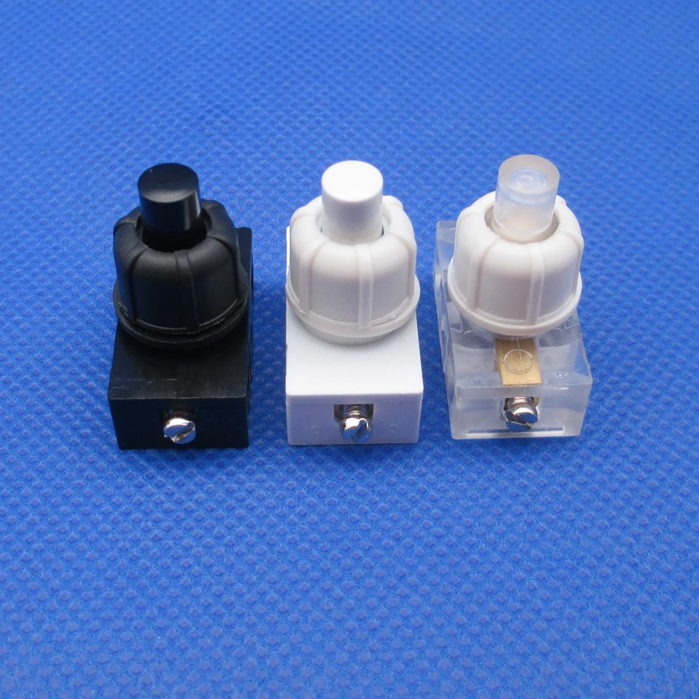 5 Pcs Lamp Electrical Fittings With Nut Micro-motion Small Switch Self ...