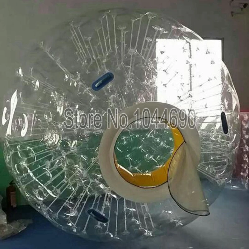 free shipping soccer zorb ball water zorb ball with mesh zip door for ...