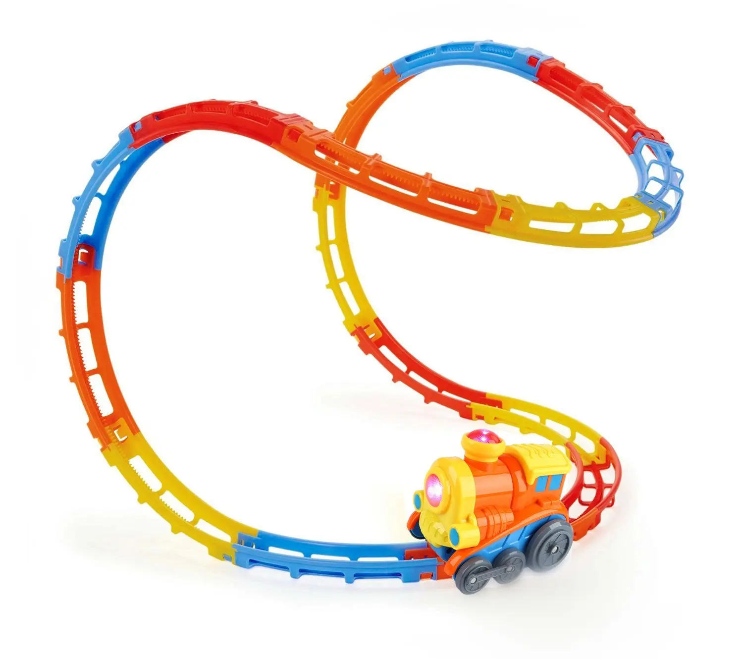 Tumble-Track-Train-Play-Set-with-Lights-and-Sound-Roller-Coaster-Rails ...