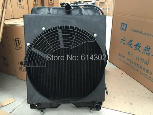 original radiator for weifang 495D 495ZD K4100D K4100ZD diesel engine ...