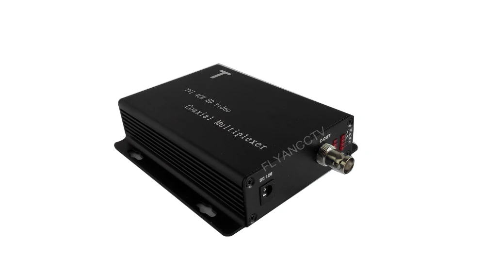 4 Channel AHD/CVI/TVI Camera Video Multiplexer Over One Coaxial Cable ...