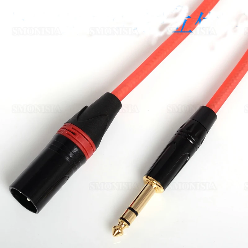 1pcs 10pcs XLR To TRS 6.5 6.35 Professional Balanced Audio Cable Male ...