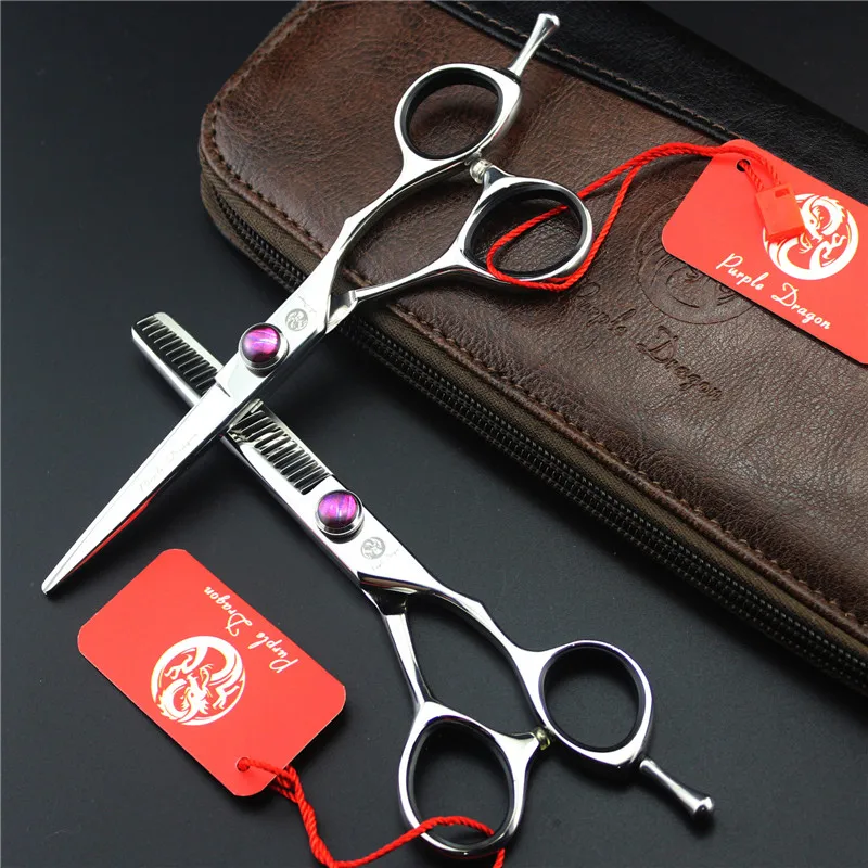 Purple Dragon 5.5" Professional Hairdressing Scissors Japanese 440C ...