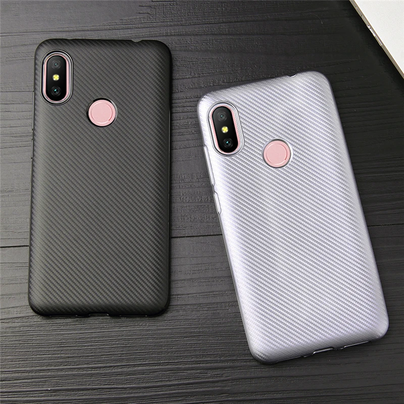 For Xiaomi Redmi Note 6 Pro Case Cover Luxury Soft Silicone Phone Case ...