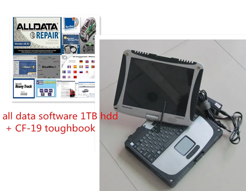 Latest Alldata Software 10.53 auto repair data + Mitchell on demand ...