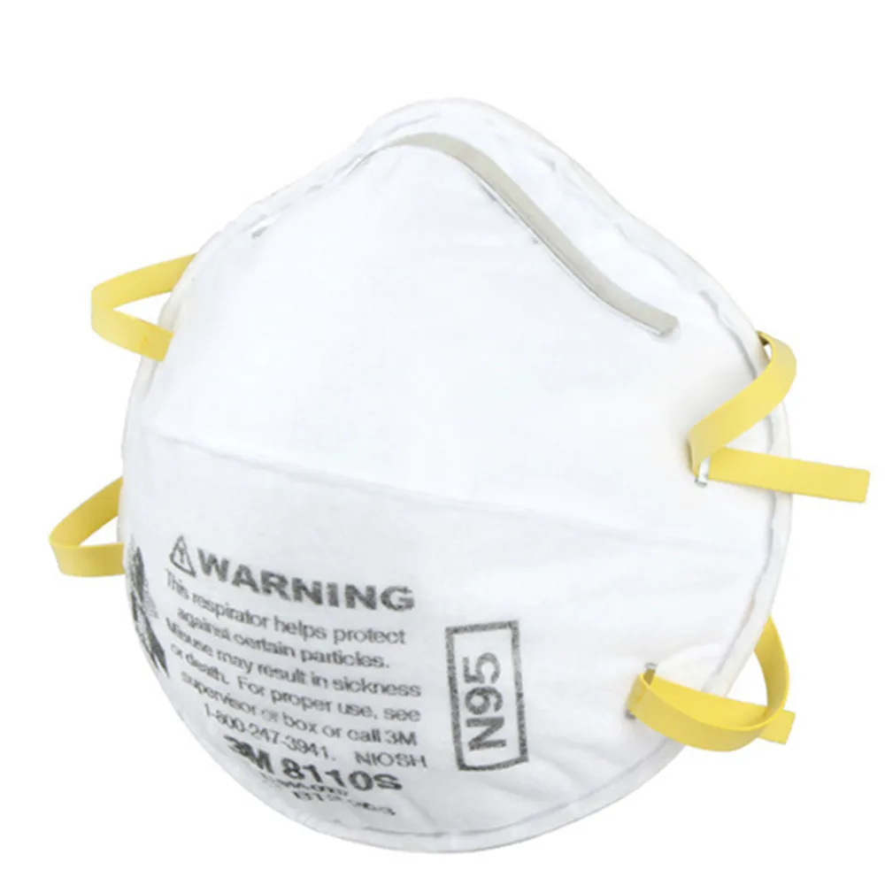 3M 8110S N95 Kid Mask 5/10/20 Pcs Particulate Respirator Collapsible ...