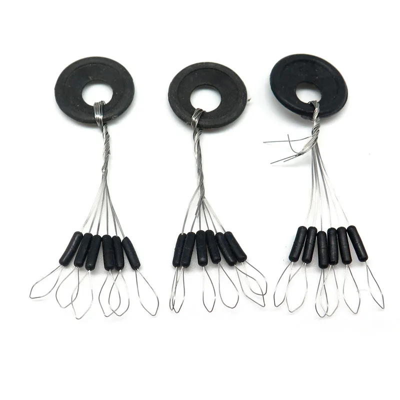 1 pack Cylinder fishing floats stopper rubber stopper fishing stopper ...
