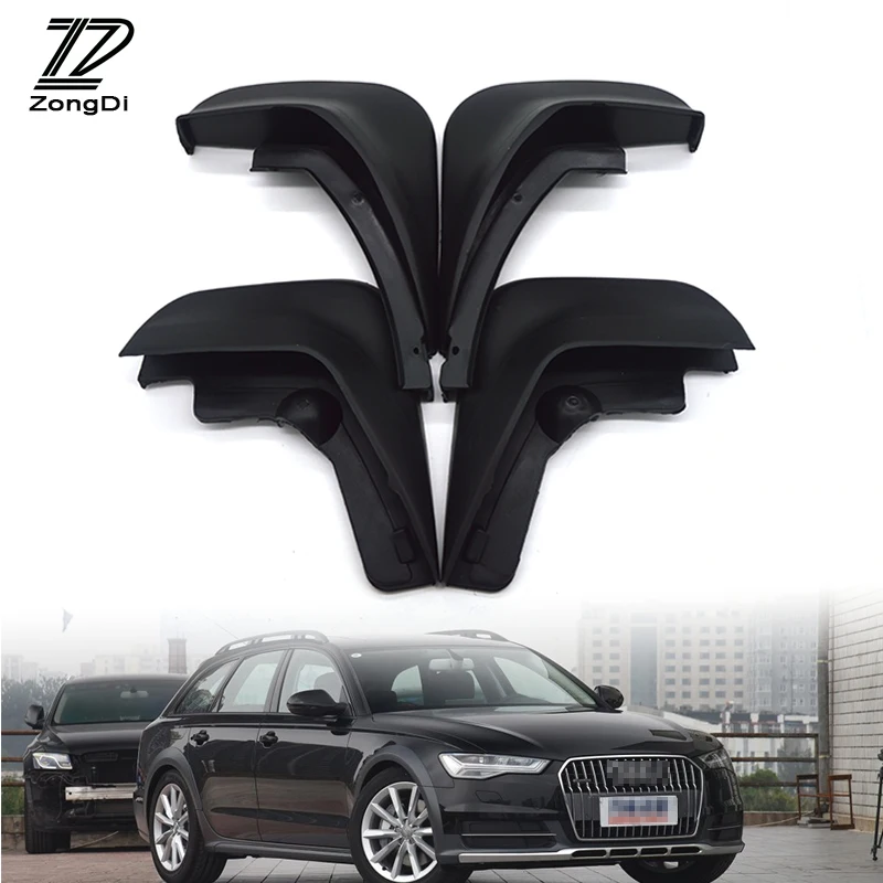 Zd Car Mudflaps Fit For Audi A6 C6 2006 2007 2008 2009 2010 Sedan ...