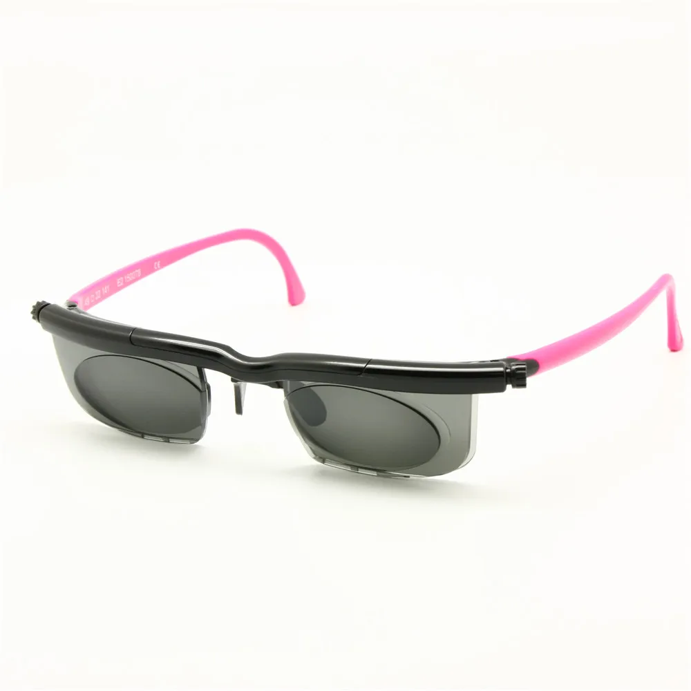 Adlens Sundials Frame Tinted Optical Sunglasses Variable Strength -6D ...