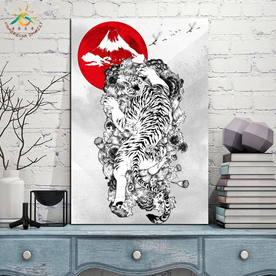 Chinese White Tiger Art