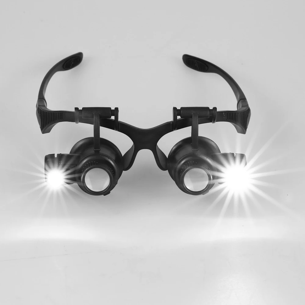 10X 15X 20X 25X Binocular Loupe Glasses Magnifier Magnifying Glass With 10X 15X 20X 25X Binocular Loupe Glasses Magnifier Magnifying Glass With