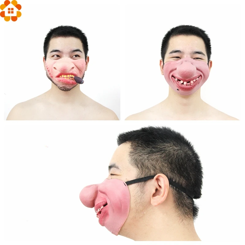 Aliexpress.com : Buy New!1PC Funny&Scary Vampire Mask Clown Latex Half ...