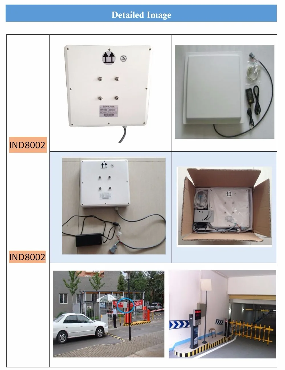 UHF RFID card reader 6 м long range Wiegand 26/34 RS232 epc gen2 rfid ...