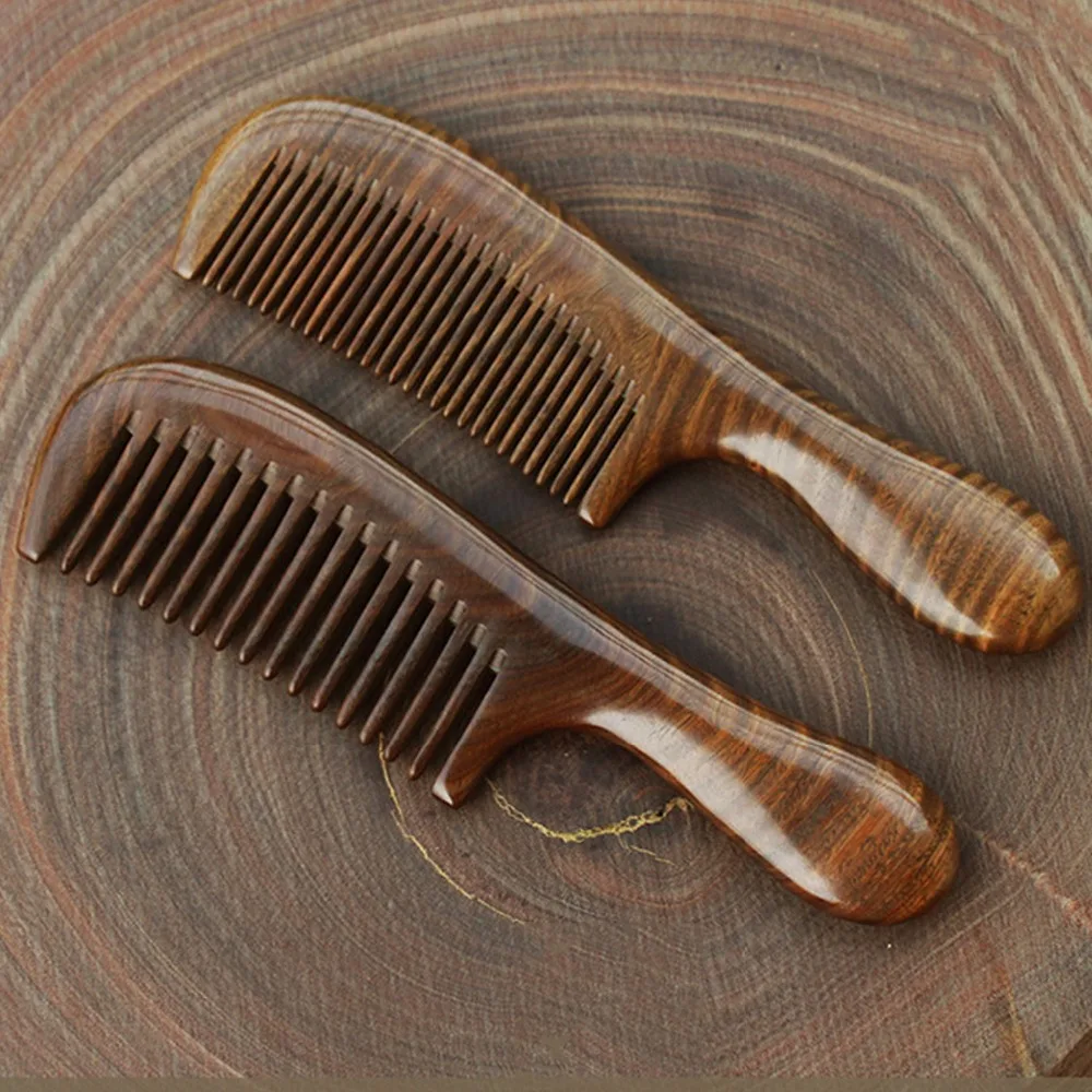 Handmade Premium Quality Natural Paraguay Green Sandalwood Hair Comb ...