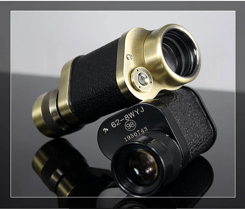 Metal 12X45 Russian Military Monocular HD High Quality Portable Mini ...