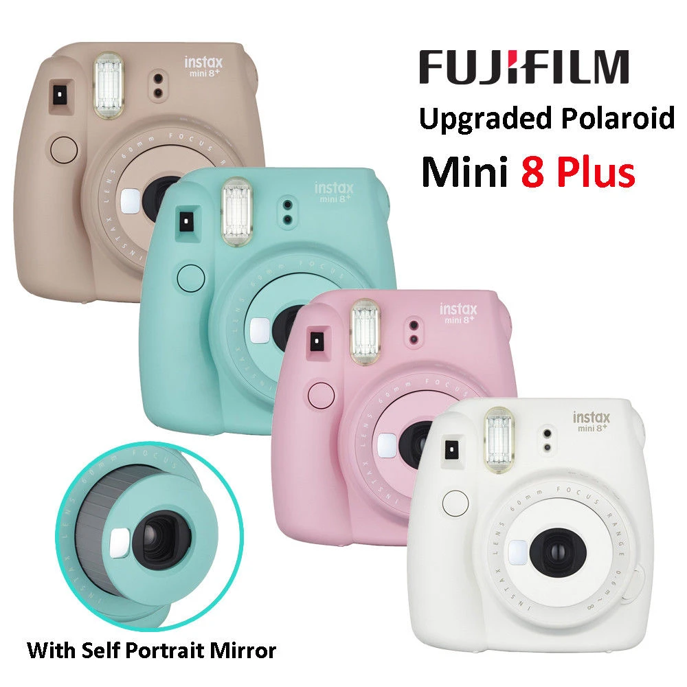 Genuine Fuji Mini 8 Plus Camera Fujifilm Instax Mini 8+ Instant Film ...