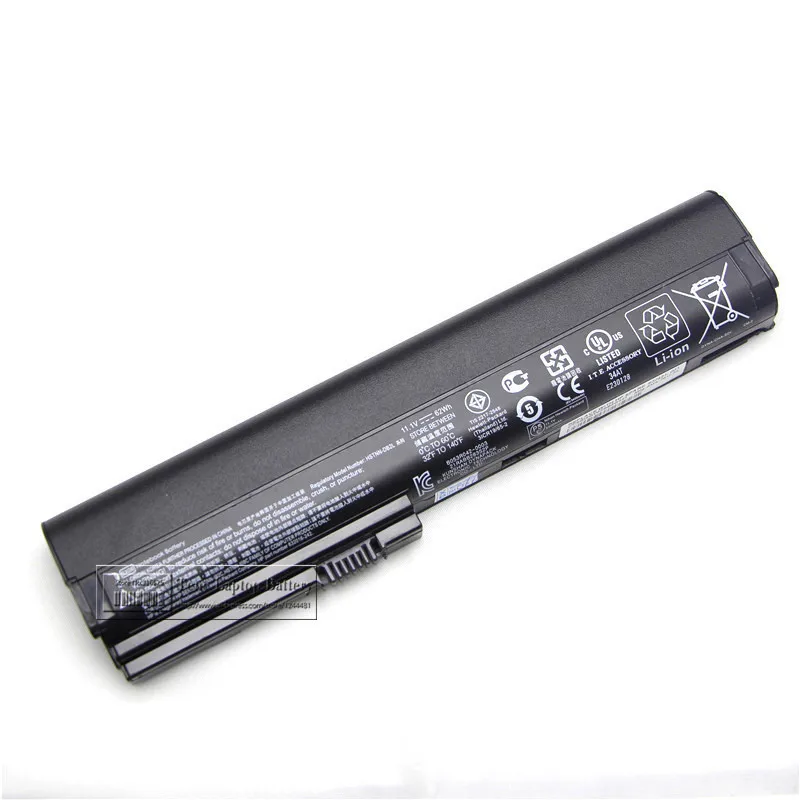 11.1V 62Wh Original Lapotp Battery SX06 for HP EliteBook 2560p 2570p ...