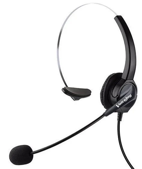 Office Headset with RJ9/RJ11 plug Headphone for Cisco IP Telephone 7965 ...