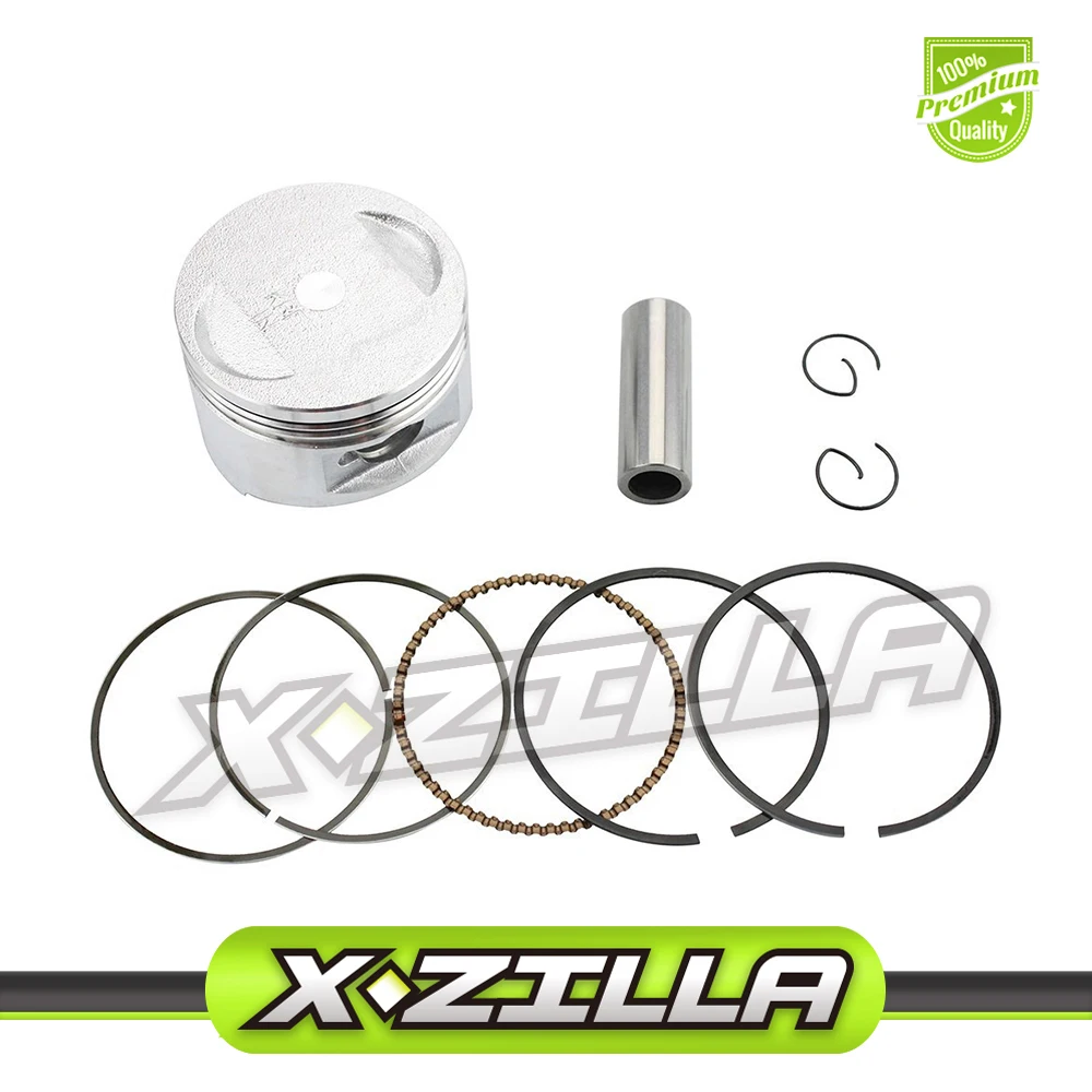 57.4mm Piston Assembly Kit for GY6 150CC ATV Moped Scooter 157QMJ ...
