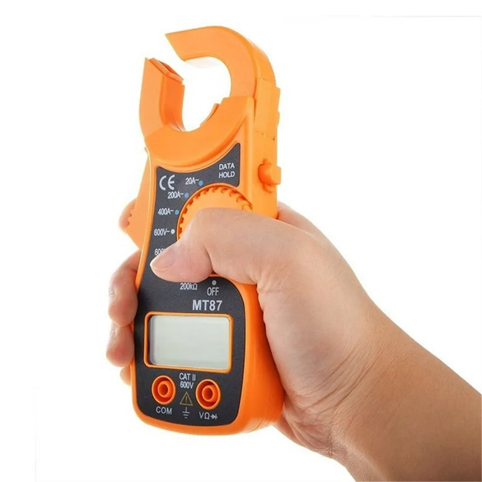 Digital Multimeter Electronic Clamp Meter AC / DC Voltage Current ... Digital Multimeter Electronic Clamp Meter AC / DC Voltage Current ...