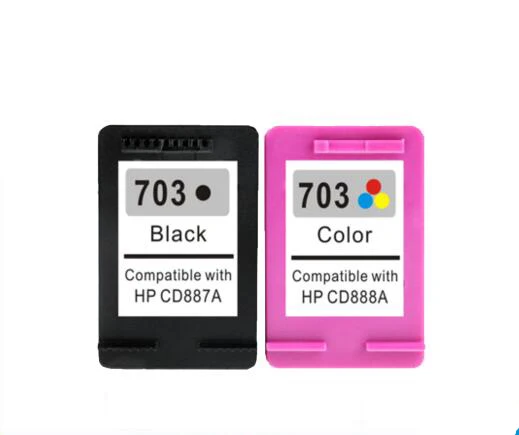 2pcs Compatible for HP703 ink cartridge for HP 703 xl For hp Deskjet ...