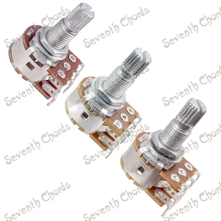 Electric bass double connection balance potentiometer MN25K MN250K ...