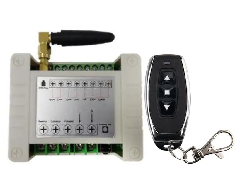 433mhz RF 220V electric door/curtain/shutters limit wireless radio ...