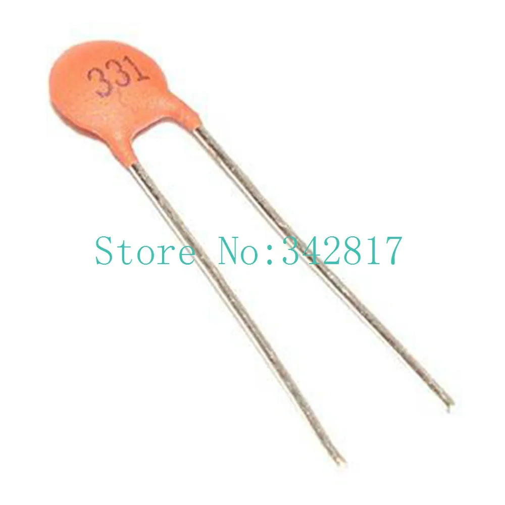 세라믹 커패시터 50V 331 330pF 1000pcs|ceramic capacitor|capacitor 50v331 ...
