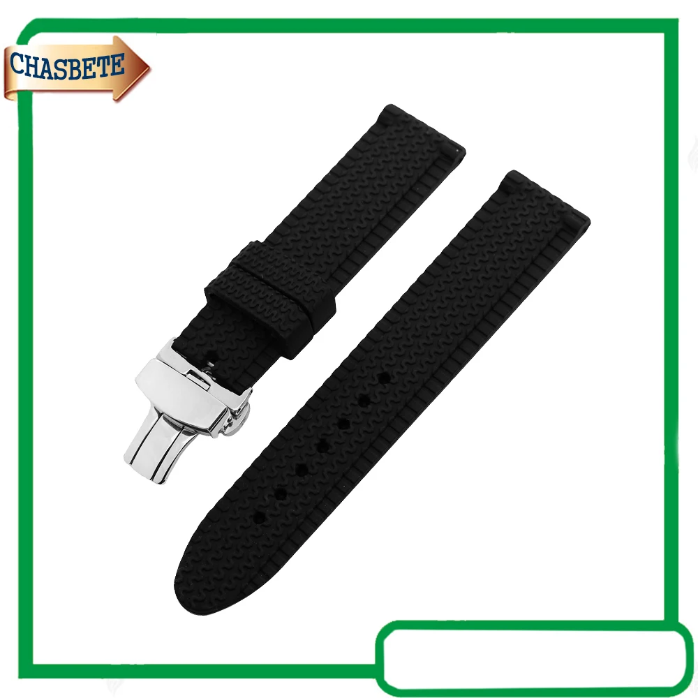 Silicone Rubber Watch Band for Rado Watchband 22mm 24mm Men Women Resin ...