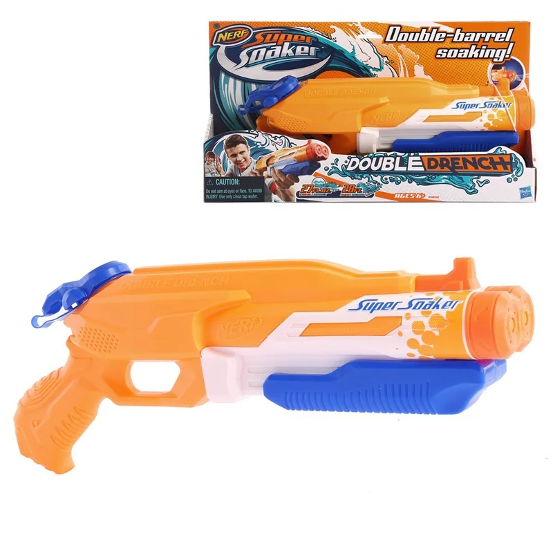 Licensed High Qulity Nerf Super Soaker Double Drench Water Gun Blaster ...