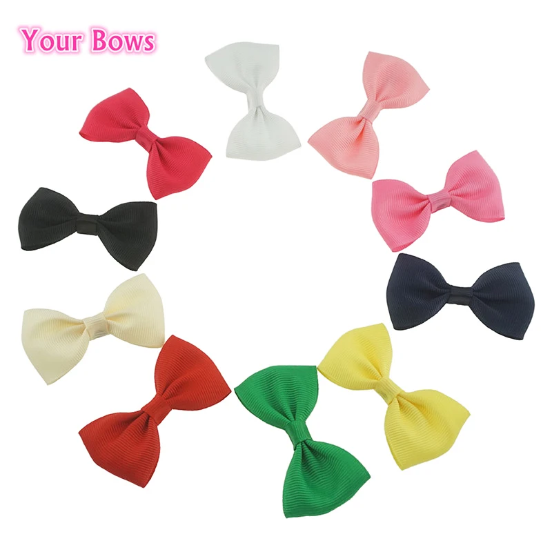 1 Piece Hot Sale High Quality Ribbon Bow Mini Hair Bows With Clips ...