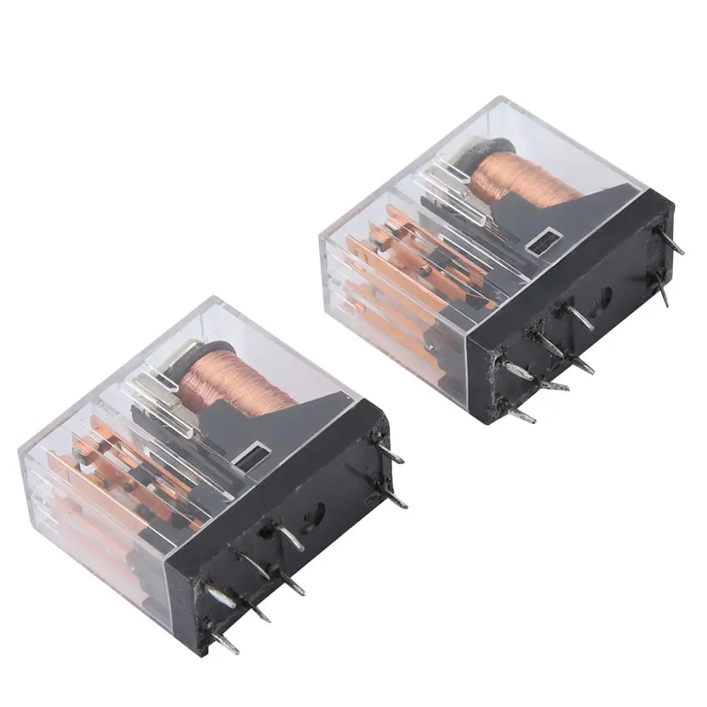 AC 12-24V Dual Relay Voltage Regulator Speaker Protection Board Module ...