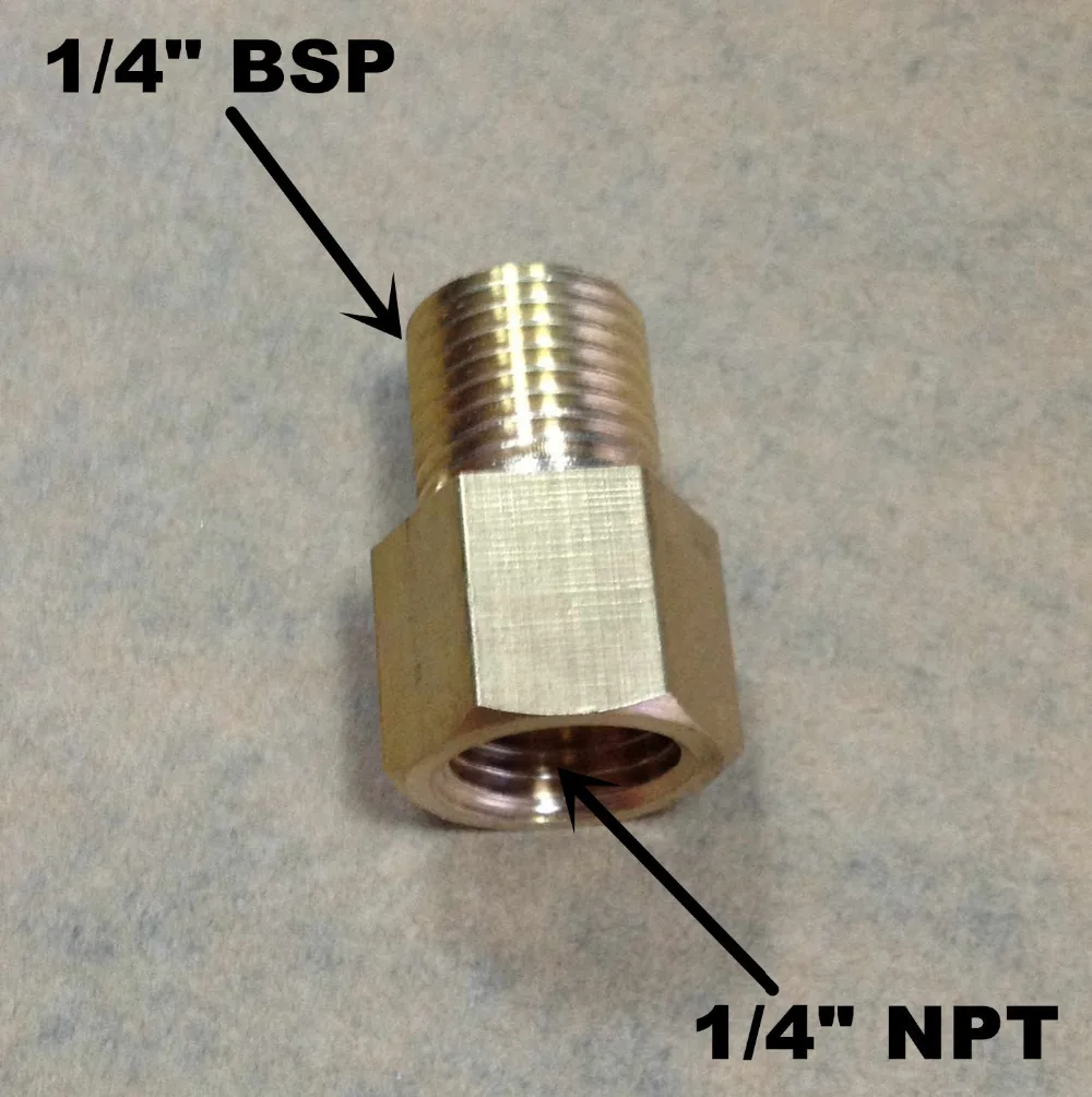 사용자 정의! 50 개 BSP 1/4 "남성 NPT 1/4" 여성 스레드 부싱 황동 파이프 피팅 커플러 커넥터 어댑터 ...